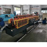 China U Shape Metal Rolling Shutter Door Guide Rail Roll Forming Machine 1.0-2.0mm Thickness 16 Stations for sale
