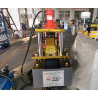 China U Shape Metal Rolling Shutter Door Guide Rail Roll Forming Machine 1.0-2.0mm Thickness 16 Stations for sale