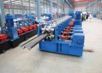 China 2 Inch Guardrail Roll Forming Machine 10 m/min Speed 1.5-2mm Material Thickness 7.5kW Motor for sale
