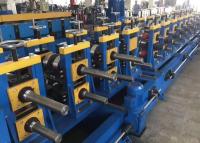 China Chain Drive Guard Rails Roll Forming Machine 2 Sets Punching Dies 1.5-2mm Thickness for sale