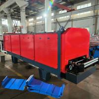 China Portable KR-18 Roll Forming Machine 0.3-0.8mm Thickness 10-12m/min Speed for sale