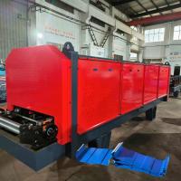 China KR-18 Standing Seam Roof Roll Forming Machine 0.5-1.2mm Steel 9 Stations for sale