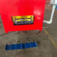 China KR-18 Standing Seam Roof Roll Forming Machine 0.5-1.2mm Steel 9 Stations for sale