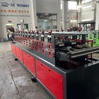 China 0.4-1.2mm Galvanized Steel 2 in One Furring Channel Ceiling Batten Roll Forming Machine for sale