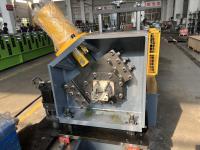 China 2.5mm Thickness Galvanized Steel Storage System Upright Rack Roll Forming Machine for sale