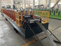 China 2.5mm Thickness Galvanized Steel Storage System Upright Rack Roll Forming Machine for sale