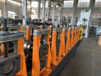 China 2.5mm Thickness Galvanized Steel Storage System Upright Rack Roll Forming Machine for sale