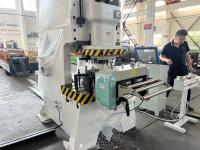 China 2.5mm Thickness Galvanized Steel Storage System Upright Rack Roll Forming Machine for sale