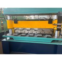 China Color Coated Galvanized Steel Fence Panel Roll Forming Machine 0.3-0.8mm 380V 50Hz for sale