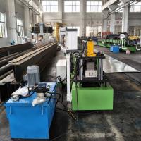 China 1.2-2.0mm Thickness Galvanized Steel Upright Fence Post Roll Forming Machine 380V 7.5kw for sale