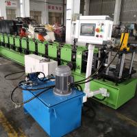 China 1.2-2.0mm Thickness Galvanized Steel Upright Fence Post Roll Forming Machine 380V 7.5kw for sale
