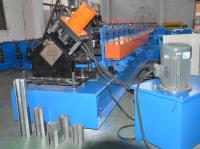 China PLC Controlled Blue Rack Upright Roll Forming Machine 12-15m/min 0.5-2.0mm for sale