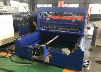 China Trapezoidal Roof Tile Making Machine 15-20m/min Speed 0.4-0.7mm Thickness for sale