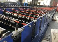 China Trapezoidal Roof Tile Making Machine 15-20m/min Speed 0.4-0.7mm Thickness for sale