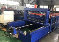China Roof Panel Full Hard Metal Forming Machine IBR Corrugated Roll Forming Machine for sale