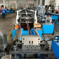China 12 Gauge Stainless Steel Unslotted C Channel Roll Forming Machine 380V 11kw for sale