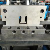 China 12 Gauge Stainless Steel Unslotted C Channel Roll Forming Machine 380V 11kw for sale