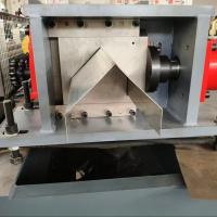 China New Design Aluminum PPGI Galvanized Steel V-style Tile Ridge Capping Valley Gutter Roll Forming Machine for sale