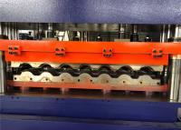 China Trapezoidal Roofing Sheet Roll Forming Machine 16 Stations 7.5KW 380V for sale