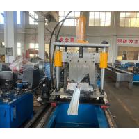 China Servo Cutting High Speed C U Post Channel Drywall Roll Forming Machine 0.4-1.2mm Thickness 10m/min for sale