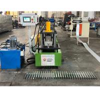 China Colorbond Fence Track Rail Roll Forming Machine 0.5-0.8mm Thickness 10-12m/min Speed for sale
