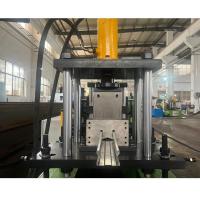China Colorbond Steel Fencing Post Roll Forming Machine 0.5-0.8mm Thickness 65x24mm for sale