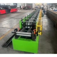China Colorbond Steel Fencing Post Roll Forming Machine 0.5-0.8mm Thickness 65x24mm for sale