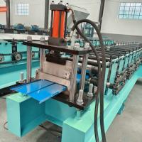 China 0.3-0.8MM Pre-painted Metal Roofing Soffit Panel Roll Forming Machine for sale