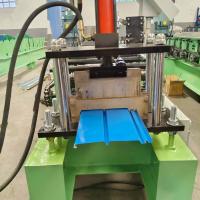 China 0.3-0.8MM Pre-painted Metal Roofing Soffit Panel Roll Forming Machine for sale