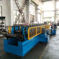 China Q235 Galvanized Steel 2.0mm C Shape Storage Rack Box Beam Roll Forming Machine for sale