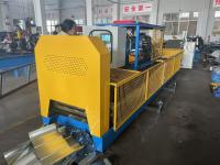 China Portable KR18 Standing Seam Metal Roof Sheet Roll Forming Machine 0.4-0.7mm 22hp for sale