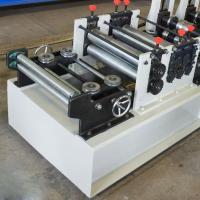 China 3 Inch Round Rain Downspout Pipe Roll Forming Machine 0.4-0.7mm Thickness 380V for sale