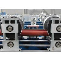 China 3 Inch Round Rain Downspout Pipe Roll Forming Machine 0.4-0.7mm Thickness 380V for sale