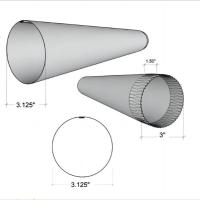 China 3 Inch Round Rain Downspout Pipe Roll Forming Machine 0.4-0.7mm Thickness 380V for sale