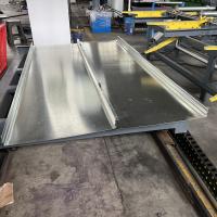 China New Design Automatic Galvanized Steel Soffit Fascia Panel Roll Forming Machine for sale