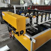 China 3.2m Length & Width Adjustable Portable Seam Standing Roof Panel Roll Forming Machine for sale