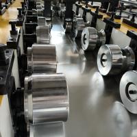 China 3.2m Length & Width Adjustable Portable Seam Standing Roof Panel Roll Forming Machine for sale