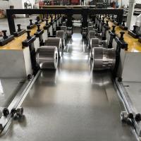 China 3.2m Length & Width Adjustable Portable Seam Standing Roof Panel Roll Forming Machine for sale