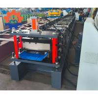 China 0.4-0.8mm Thickness SSR Type Clip Lock 470mm Standing Seam Roll Forming Machine for sale