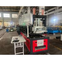 China Light Gauge C U Profile Roll Forming Machine 0.8-2.0mm Thickness 70-300mm Adjustable Size for sale