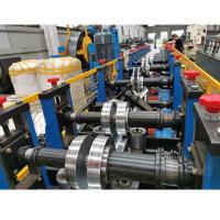 China C Purlin Roll Forming Machine 100-160mm Galvanized Steel Frame 20m/min Speed for sale