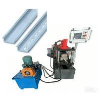 China Steel 1.2 - 1.5mm Thickness Din Mounting Rail TS35 Roll Forming Machine For Circuit Breakers for sale
