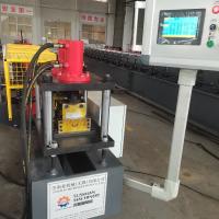 China Steel 1.2 - 1.5mm Thickness Din Mounting Rail TS35 Roll Forming Machine For Circuit Breakers for sale