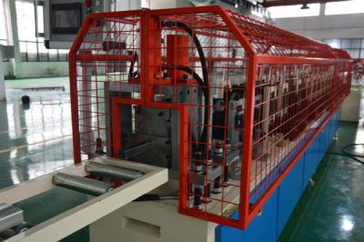 China 0.27-1mm Galvanized Steel Stud Roll Forming Machine With PLC Control for sale