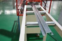 China 5.5 KW Roof Batten Stud And Track Roll Forming Machine Driven By One Inch Chain for sale