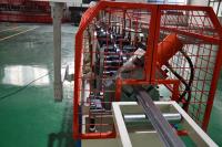 China 5.5 KW Roof Batten Stud And Track Roll Forming Machine Driven By One Inch Chain for sale
