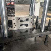 China Galvanized Steel Europe Shutter Door Roll Forming Machine 0.6-1.2mm Thickness 5.5kw for sale