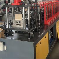 China Galvanized Steel Europe Shutter Door Roll Forming Machine 0.6-1.2mm Thickness 5.5kw for sale
