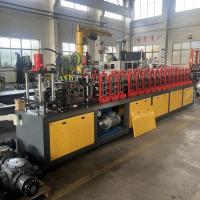China Galvanized Steel Europe Shutter Door Roll Forming Machine 0.6-1.2mm Thickness 5.5kw for sale