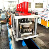 China Garage Door J Track Roll Forming Machine Galvanized Steel 2 or 3 Inch Channel Profile Rail 7.5kw for sale